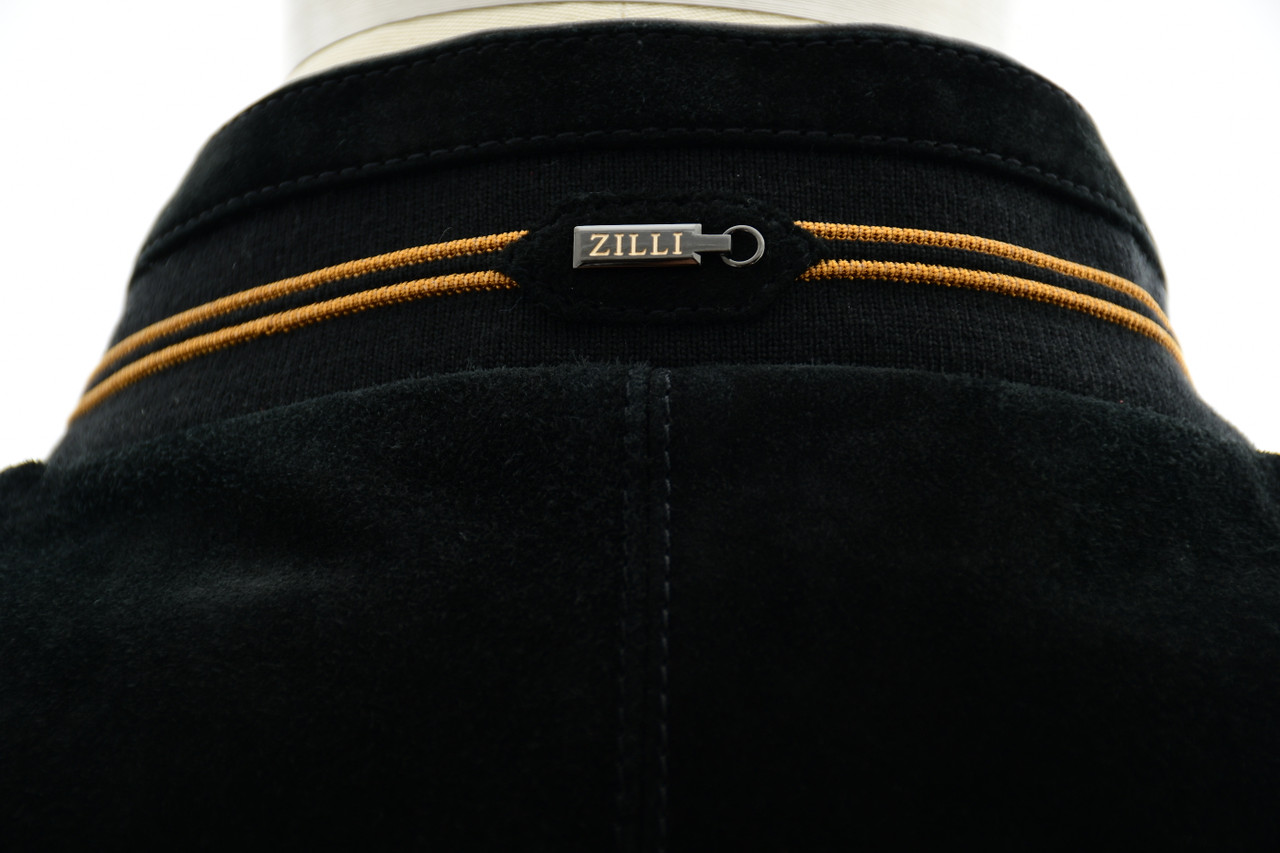 Zilli Coat Suede Black