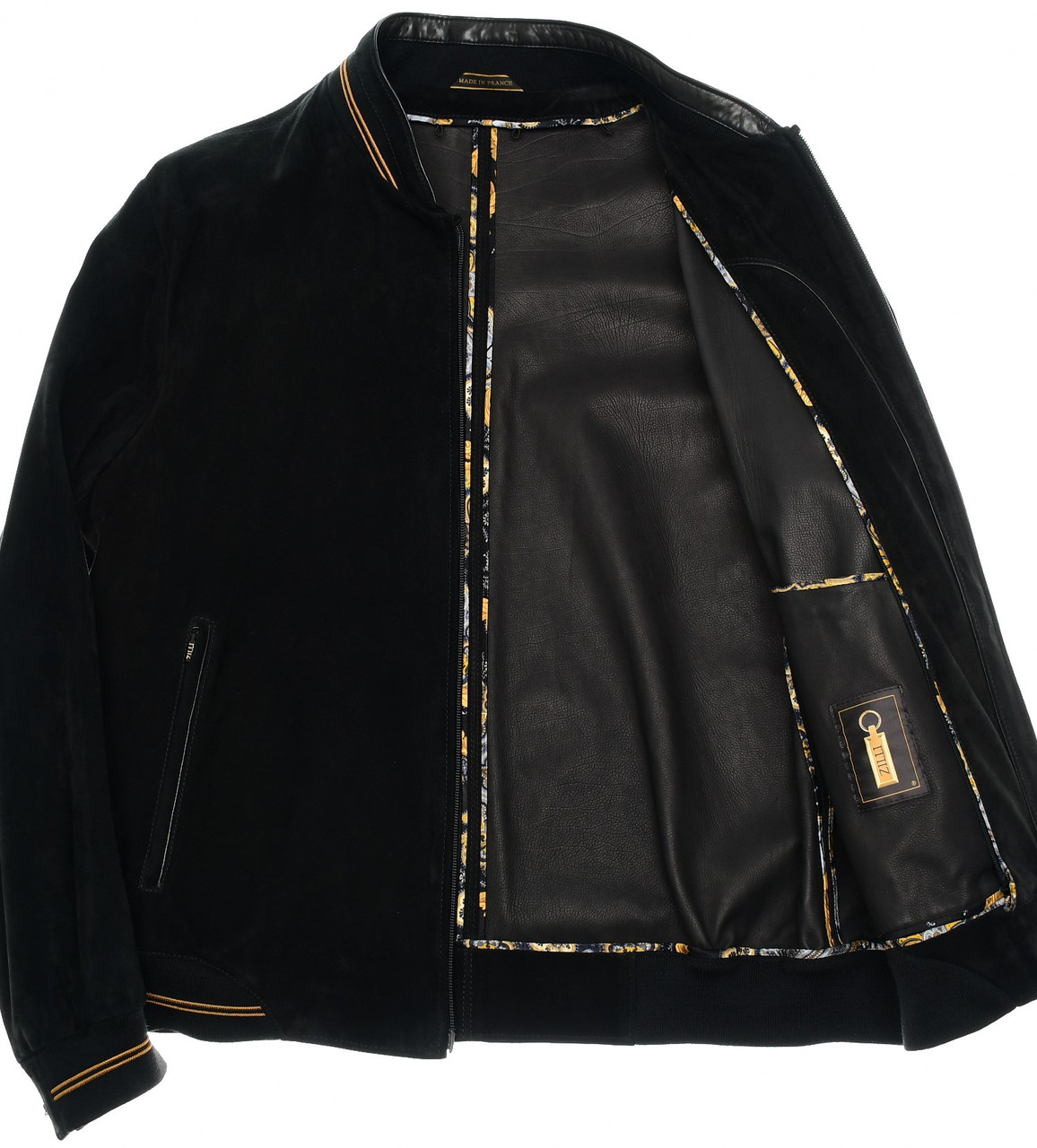 Zilli Coat Suede Black