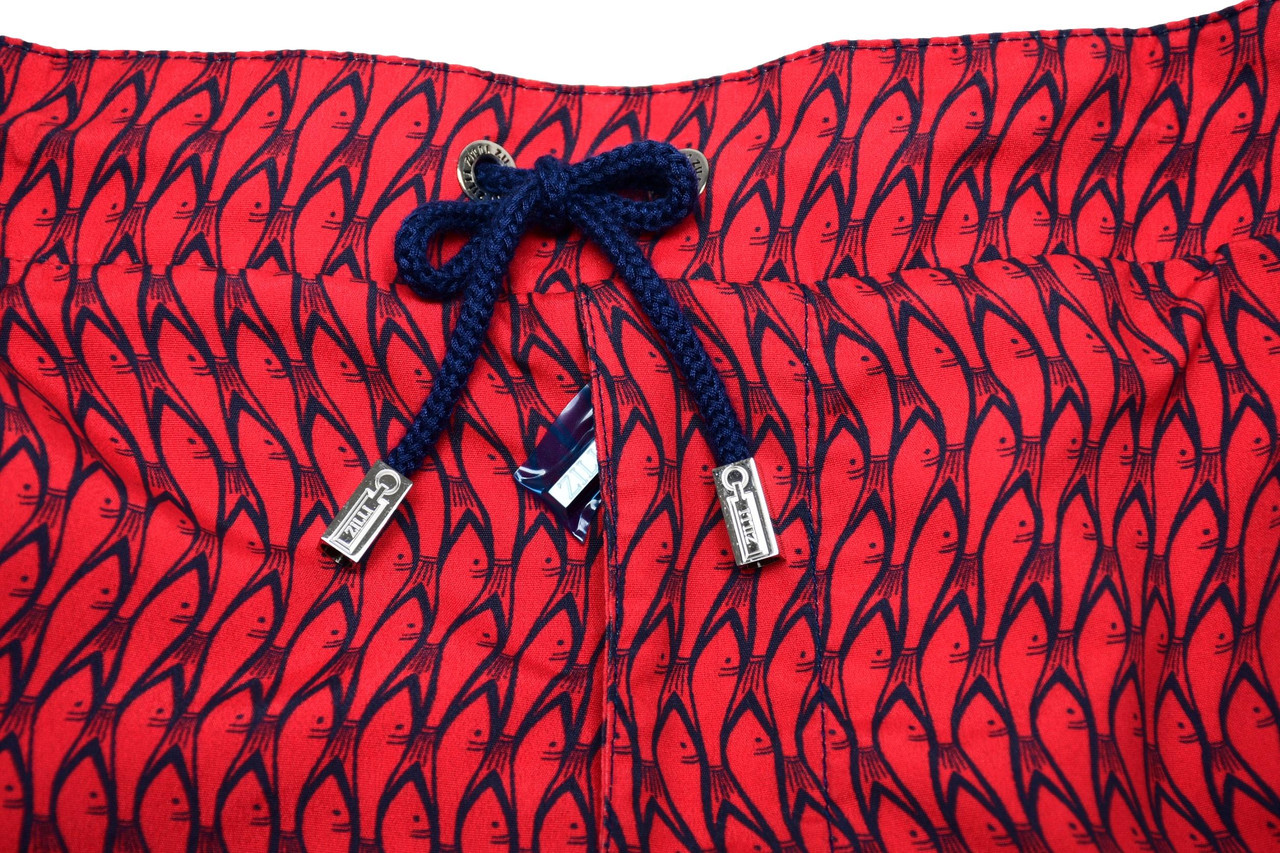 Zilli Swimwear Swim Suit Red Fish