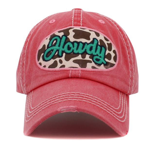 KBV Howdy Washed Out Cap