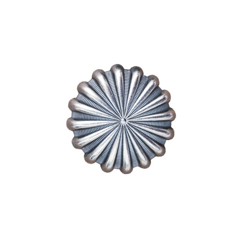 AHE Antique Silver Swirl Concho (Silver Concho )