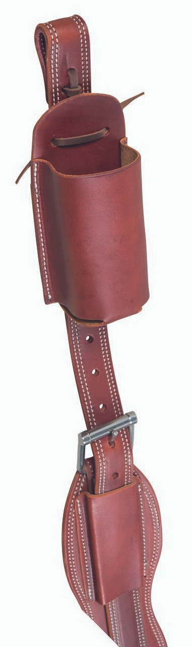 Berlin Custom Leather Water Bottle Holder Slide Over Back Billet WB8015