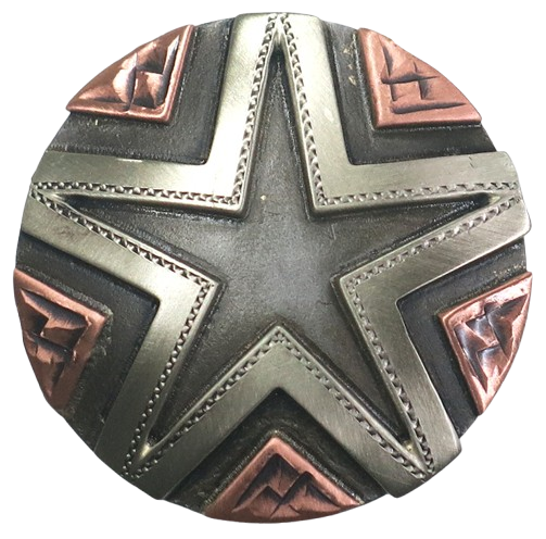 Augus Conchos Copper & Silver Star | Saddle Up CO