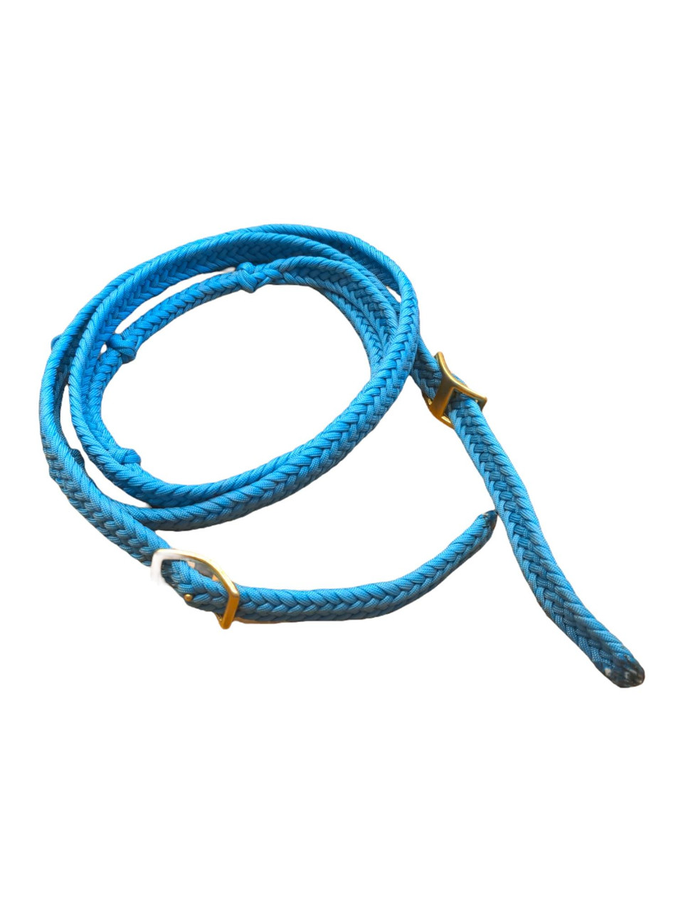 Jerry Beagley Braided Round Rein with Knots