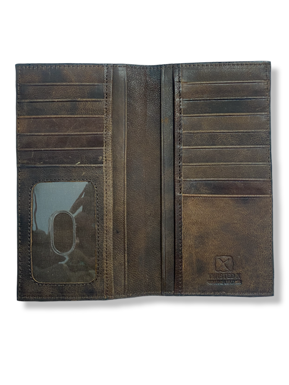 Twisted X Turquoise and Red Aztec Rodeo Wallet