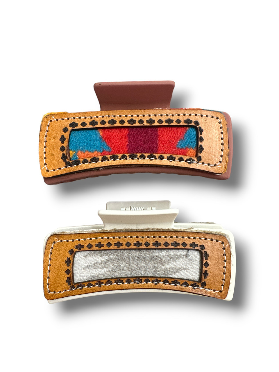 The Whole Herd Western Style Claw Hair Clips | 2-Pack