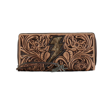 Angel Ranch Morgan Wallet Lightning Bolt - saddleupcolorado