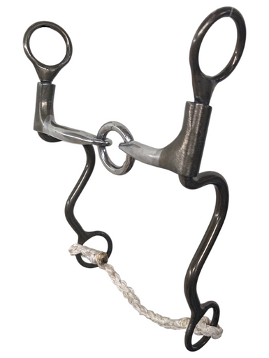 Dutton Calvary Shank Comfort Snaffle with Lifesaver | Gentle Western Bit