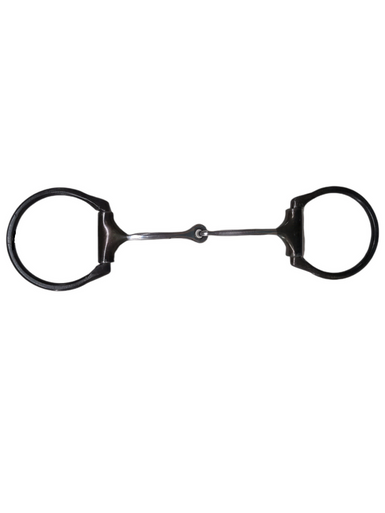 Dutton 2-Piece Smooth Snaffle D-Ring Bit – Small Mouth Training Bit