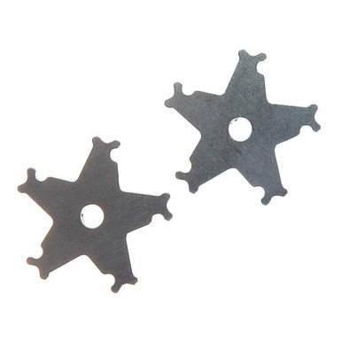 Jerry Beagley Rock Grinder Bull Riding Spur Rowels – Model 4-651