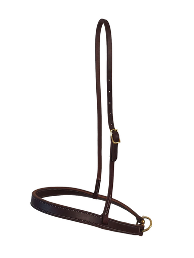 Jerry Beagley Braiding Deluxe Flat Noseband | Premium Western Horse Tack