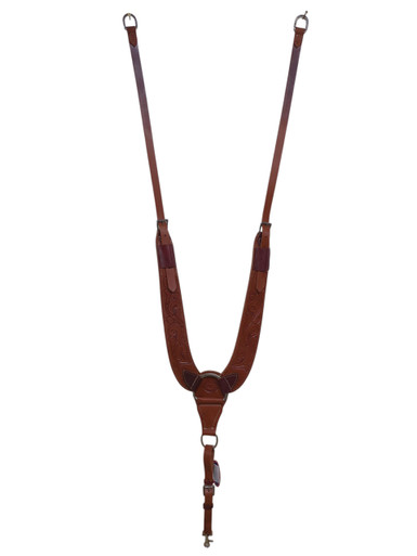 HR Saddlery Large Pulling Collar Tooled Saddle Up Colorado 6060-SW-06