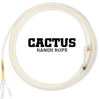 Cactus Ropes Left Handed 3-Strand Ranch Rope 35' | Durable Ranch Rope
