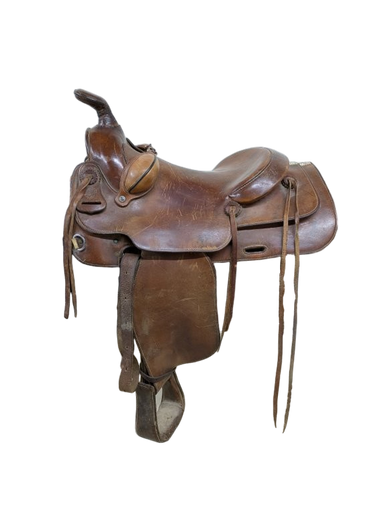 15.5 Inch Used Mac Pherson Western Wade Saddle 1050-11079