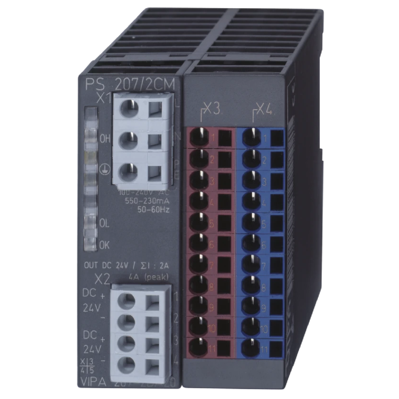 VIPA 207-2BA20 | PS207 Power Supply 24V with Terminals - VIPA USA