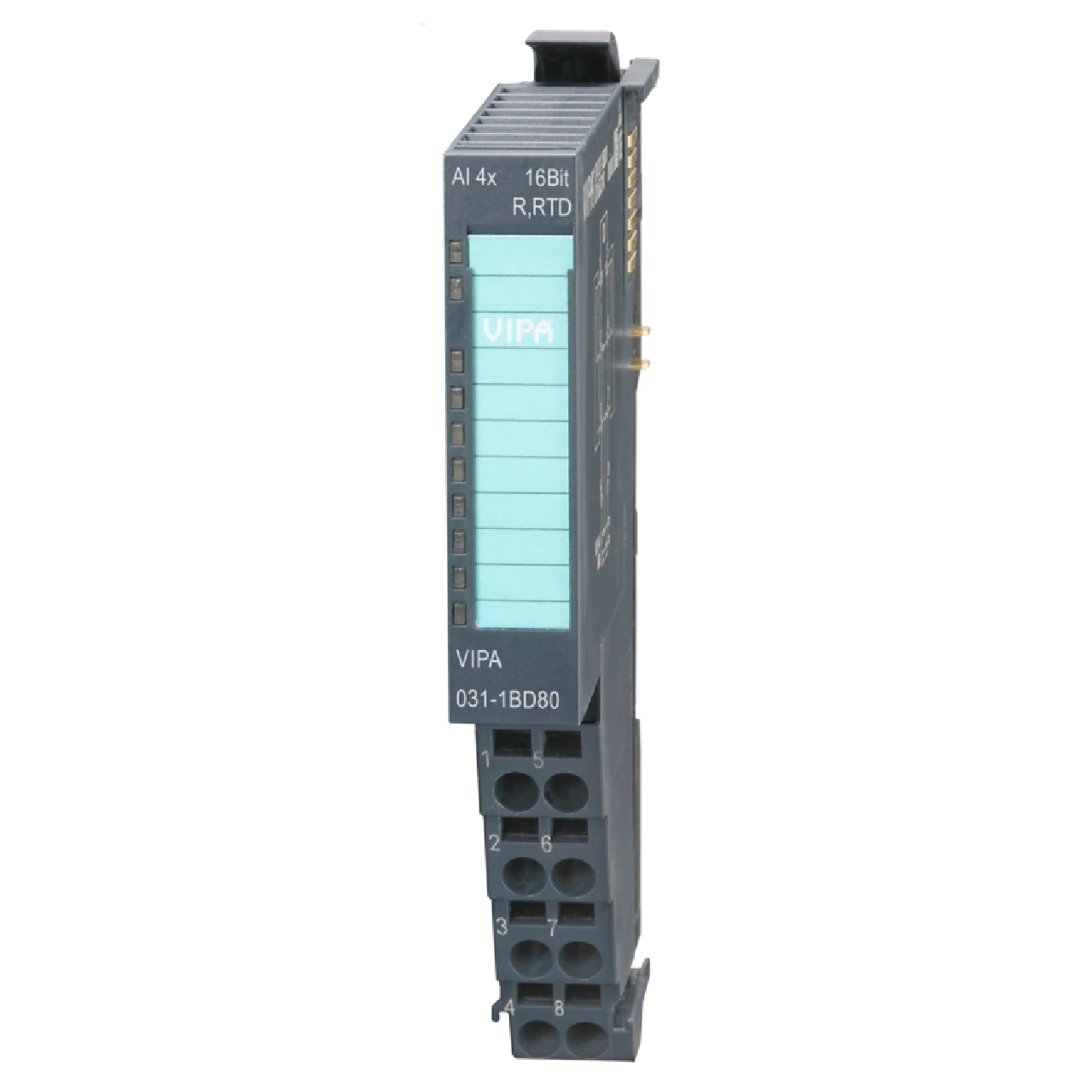 VIPA 031-1BD80 | SLIO SM031 Analog Input Module, 4AI 16Bit 2,3,4-wires ...
