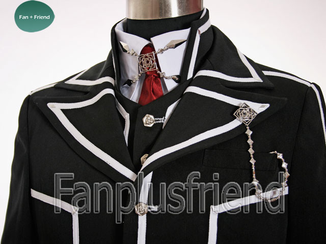 Vampire Knight Cosplay, Night Class School Uniform Set*2colors Man Version