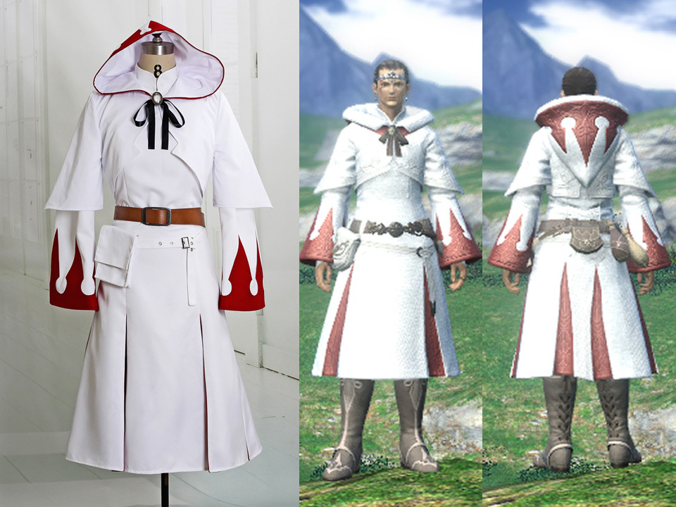 Final Fantasy IX Cosplay Garnet Costume Set Anime Game