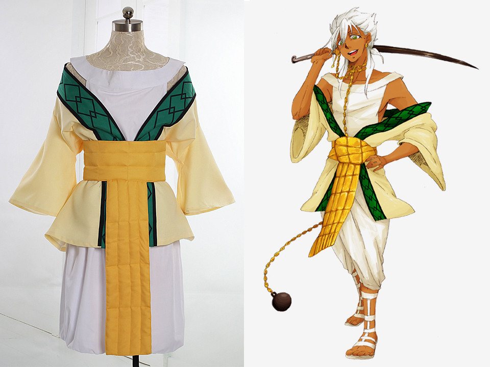 Magi Cosplay Sharrkan Costume Outfit Set