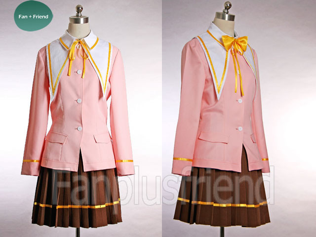 Jun Watarase Cosplay Girl School Uniform Costume Set