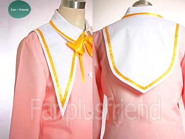 Jun Watarase Cosplay Girl School Uniform Costume Set