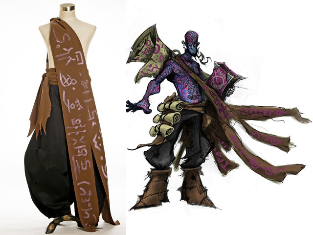 The Wizard of Oz Cosplay, Dark Sorceress Azkadellia Costume Set