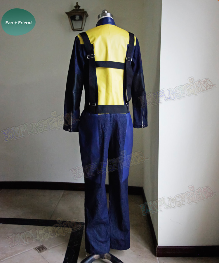 X-man First Class Cosplay Charles Xavier/Erik Lehnsherr Costume Uniform