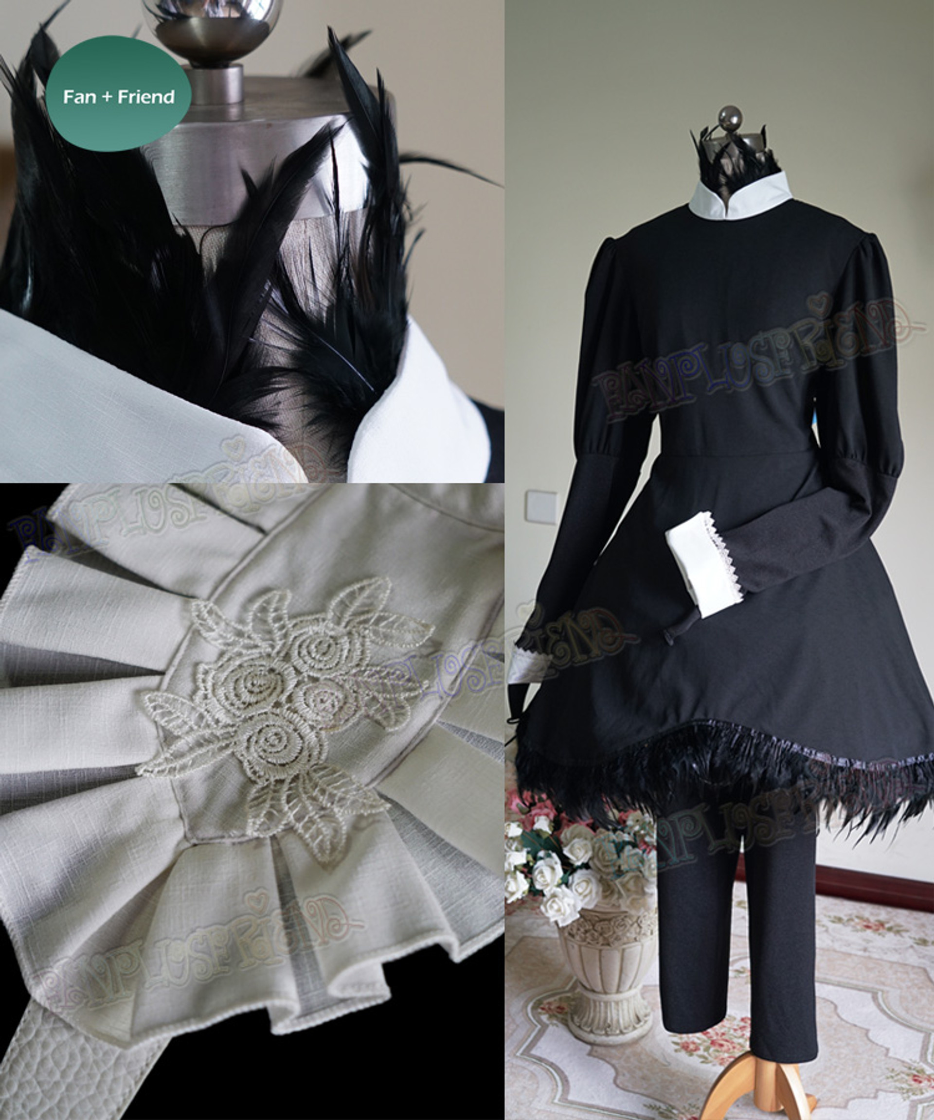 Fire Emblem Fates Cosplay Felicia Maid Costume Set