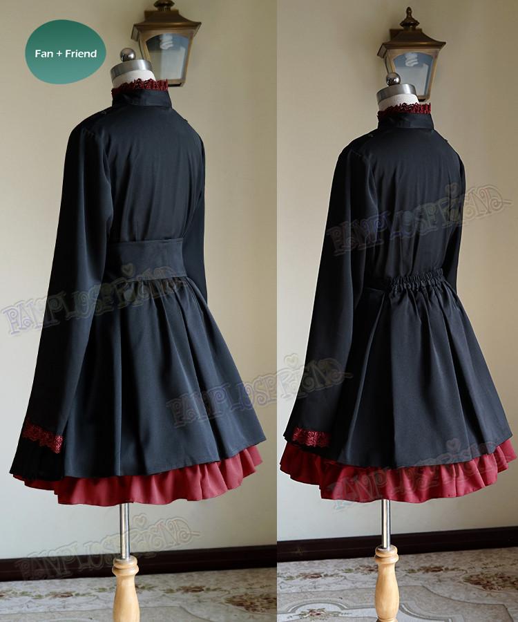 RWBY Cosplay, Ruby Rose Gothic Outfit Costume