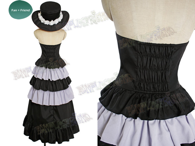 One Piece Cosplay, Perona Costume Dress