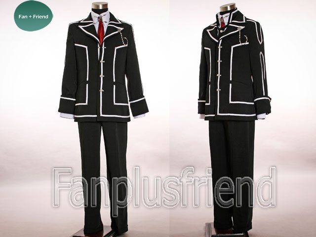 Vampire Knight Cosplay, Night Class School Uniform Set*2colors Man Version