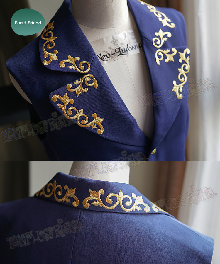 Dream Daddy (Game) Cosplay, Damien Bloodmarch Gothic Costume Set