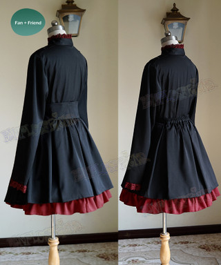 RWBY Cosplay, Ruby Rose Gothic Outfit Costume