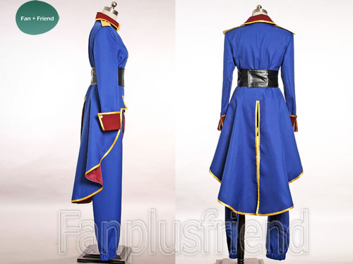 Macross Frontier Cosplay, Sheryl Nome Military Uniform Costume Set