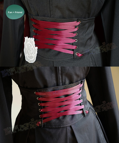 RWBY Cosplay, Ruby Rose Gothic Outfit Costume