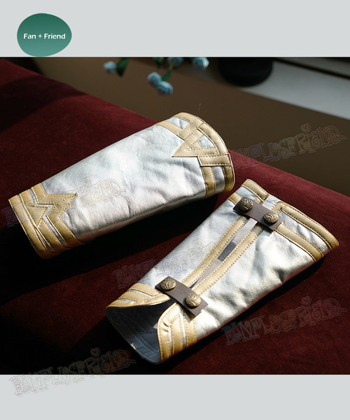 Wonder Woman Cosplay, Adult Women Leather Arm Protectors & Spats ...