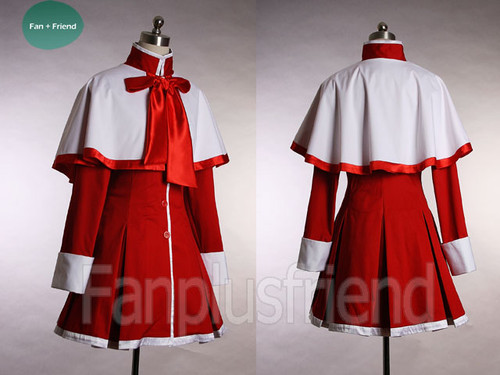 Tskimiya Ayu Cosplay School Uniform Costume Set