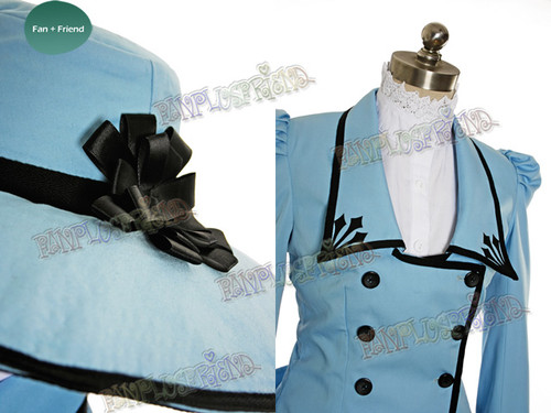 Black Butler Kuroshitsuji Cosplay Angelina Durless (Madam Red) Costume ...
