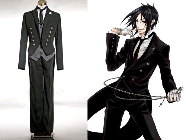 Black Butler Kuroshitsuji Cosplay, Hannah Annafellows Costume Maid Outfit