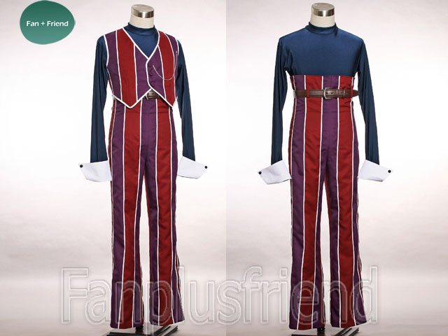 Lazy Town Cosplay, Robbie Rotten Costume Set