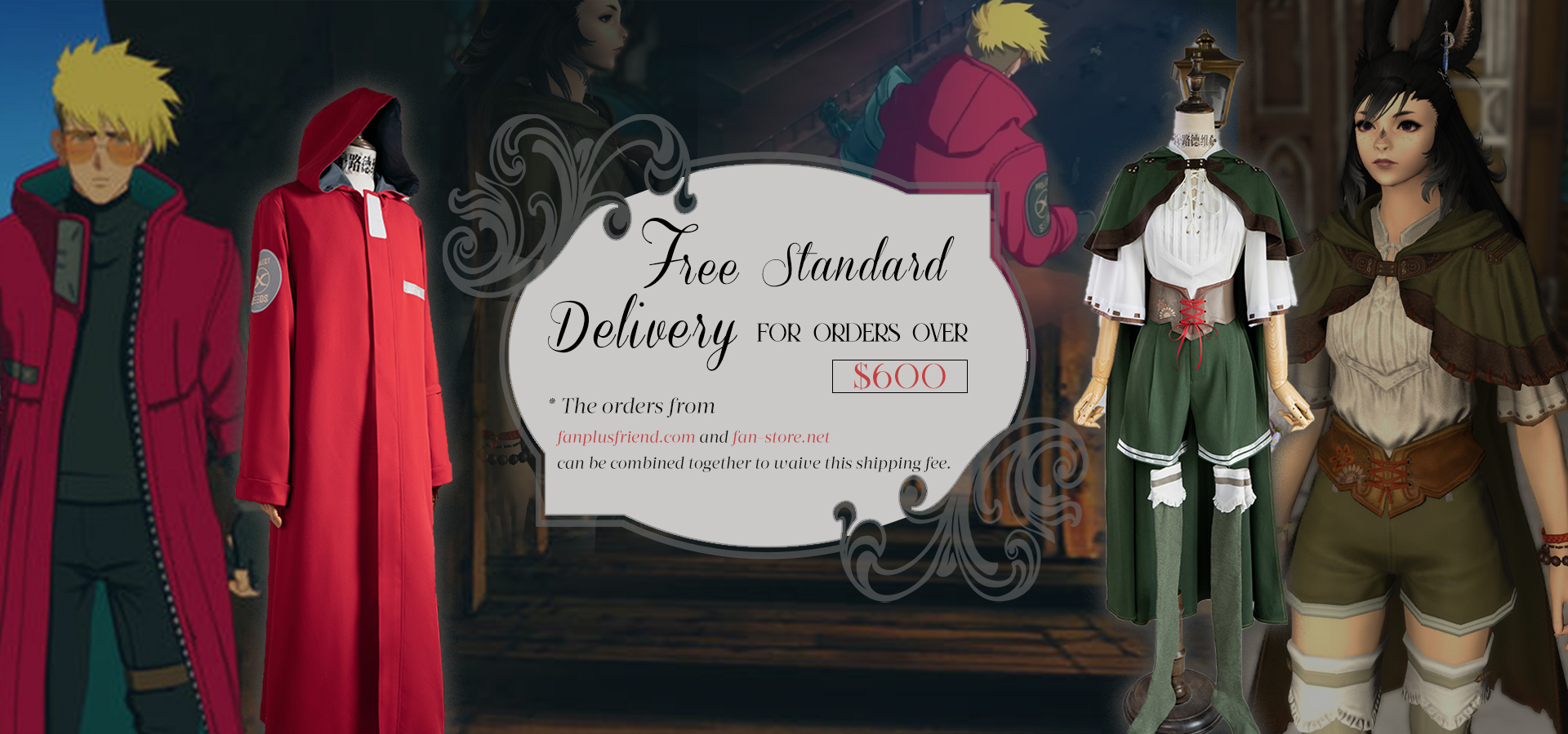 Free Standard Delivery for orders over $600 Now! - Fanplusfriend ...