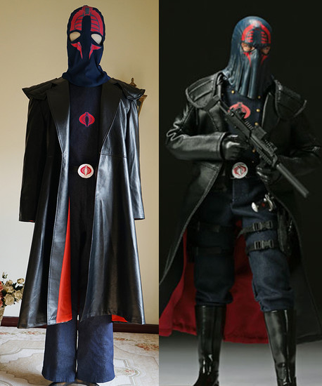 G.I. Joe Series Cosplay, Cobra Commander Costume Set