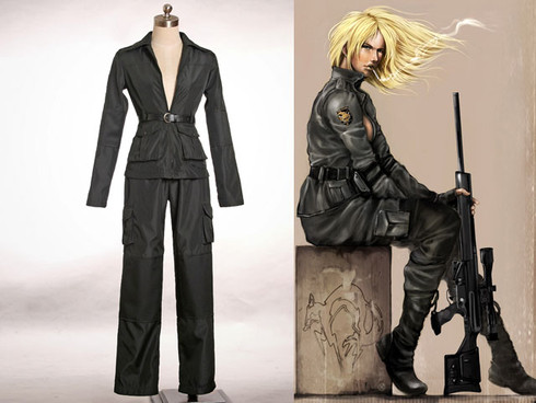 Sniper Wolf Cosplay Outfit Set