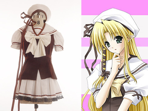 Shuffle Cosplay, School Uniform, Summer