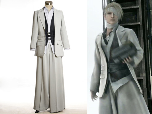Final Fantasy VII: Advent Children Cosplay, Rufus Shinra Costume Outfit