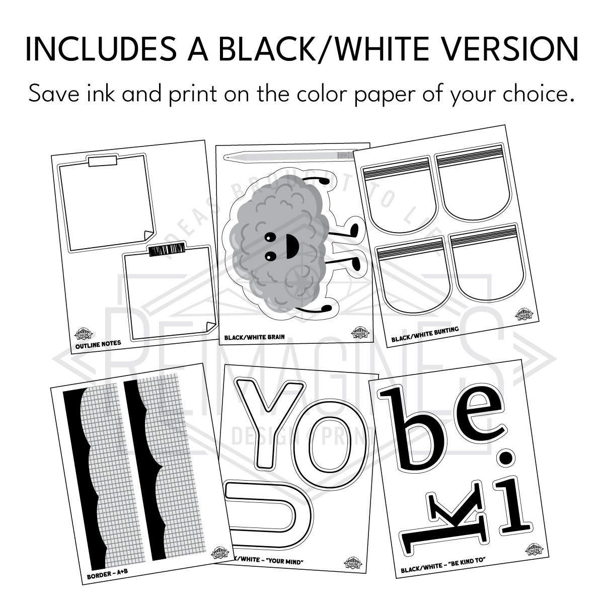 Neutral Kindness Bulletin Board with Activity