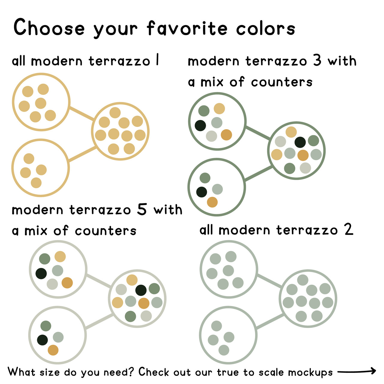 Modern Terrazzo Number Bond Whiteboard Clings – A Hands-On Way to Build ...