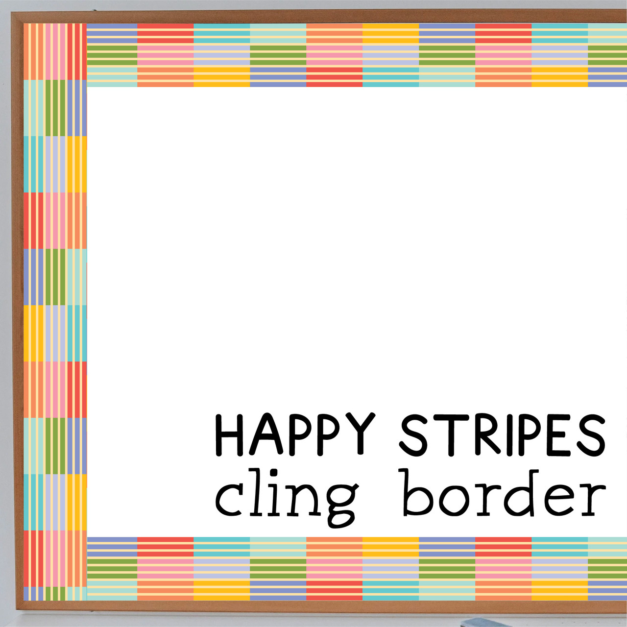 Bright Minds Straight Whiteboard Cling Border