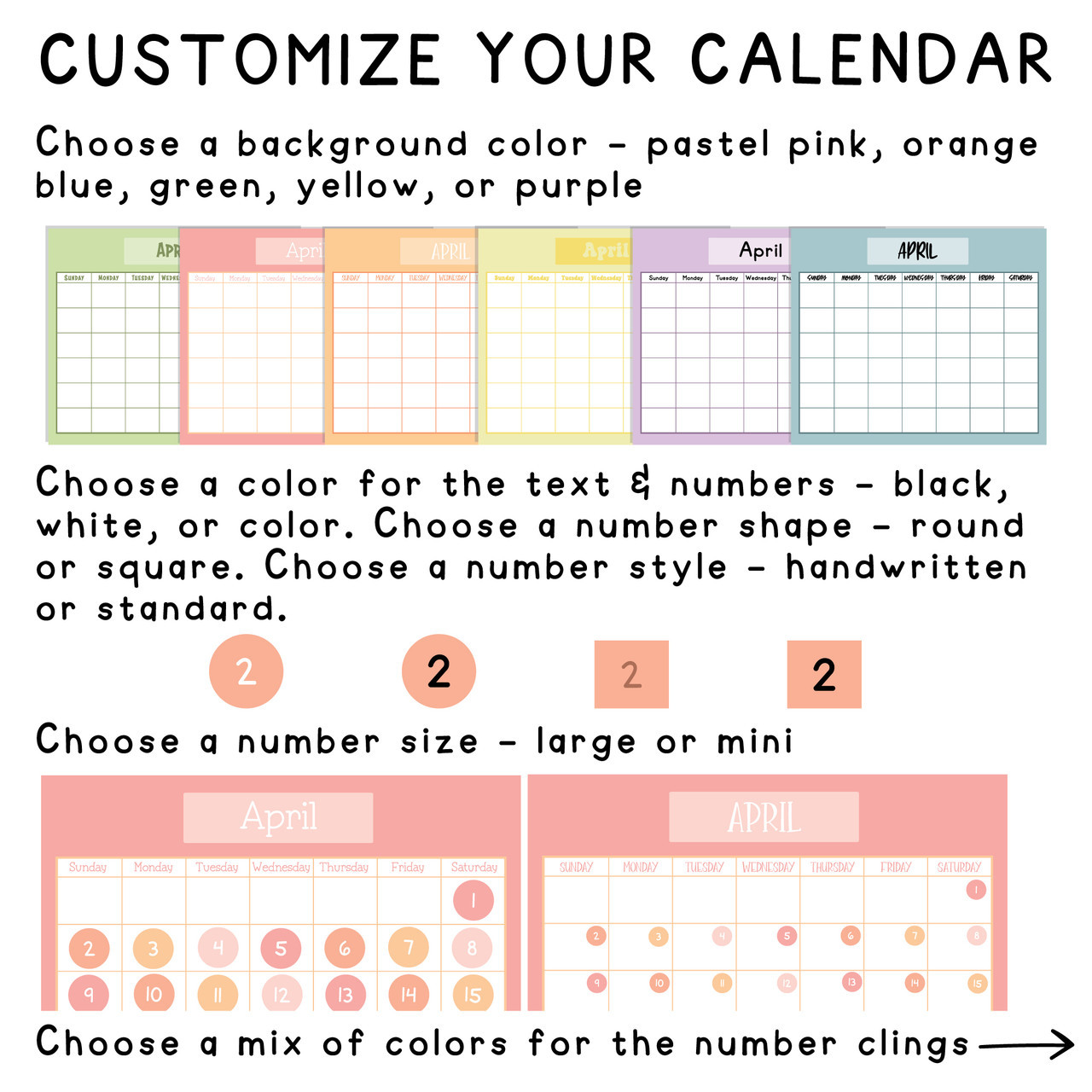 Pastel Must Haves Whiteboard Bundle - Full Whiteboard