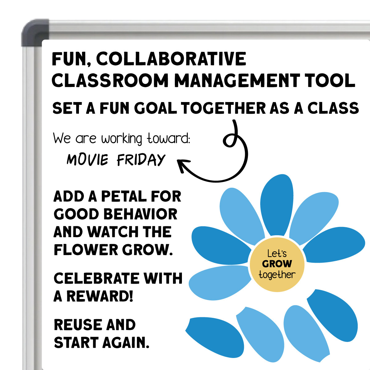 All Smiles Incentive Jar Classroom Reward System Clings for the Whiteboard